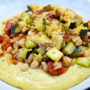 Rice Cooker Polenta with Zucchini | Veggie Primer